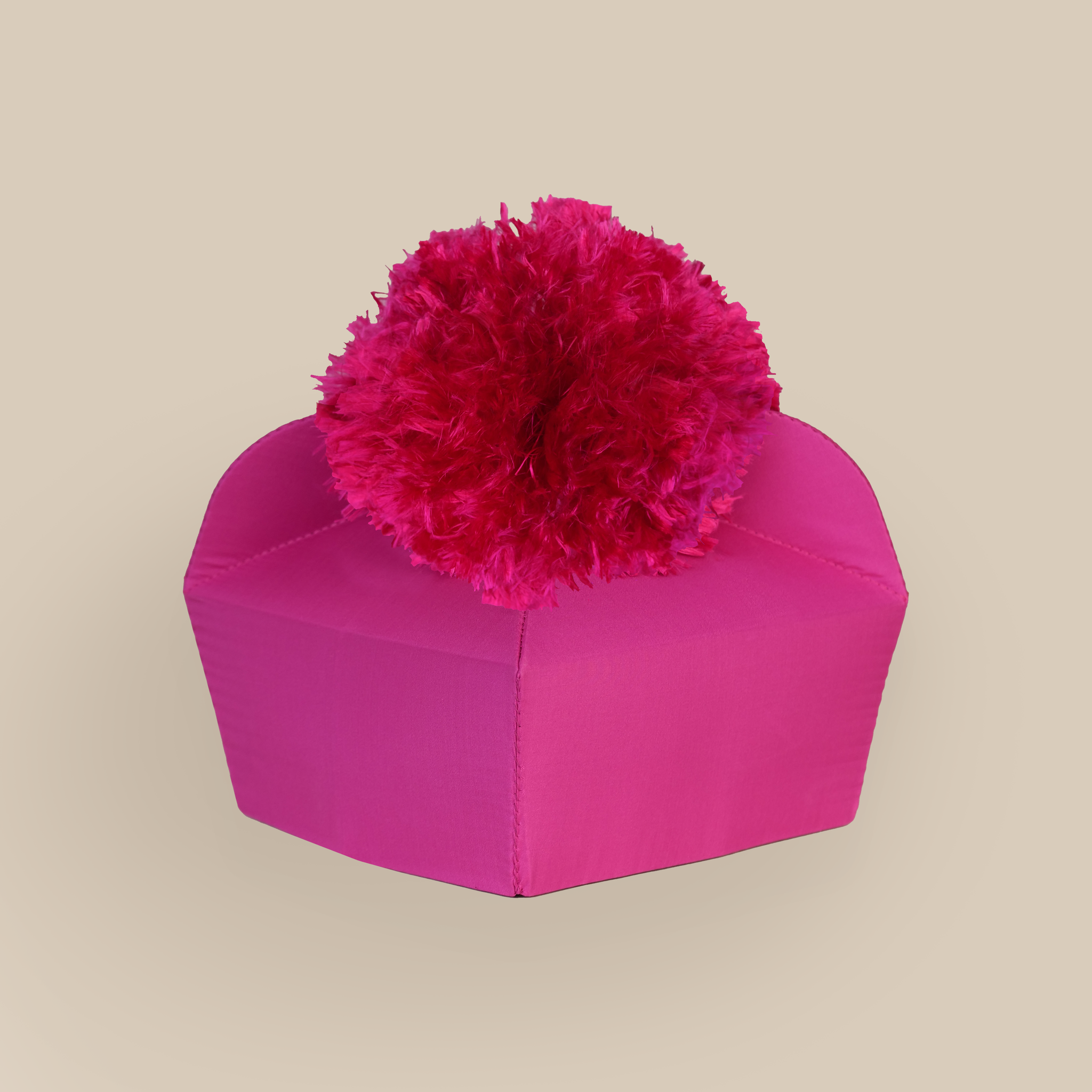 Three-peaked Roman Purple Biretta